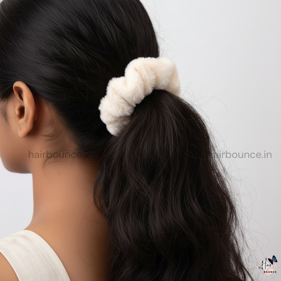 Scrunchies - Soft Material Chemical Free – Hairbounce.in