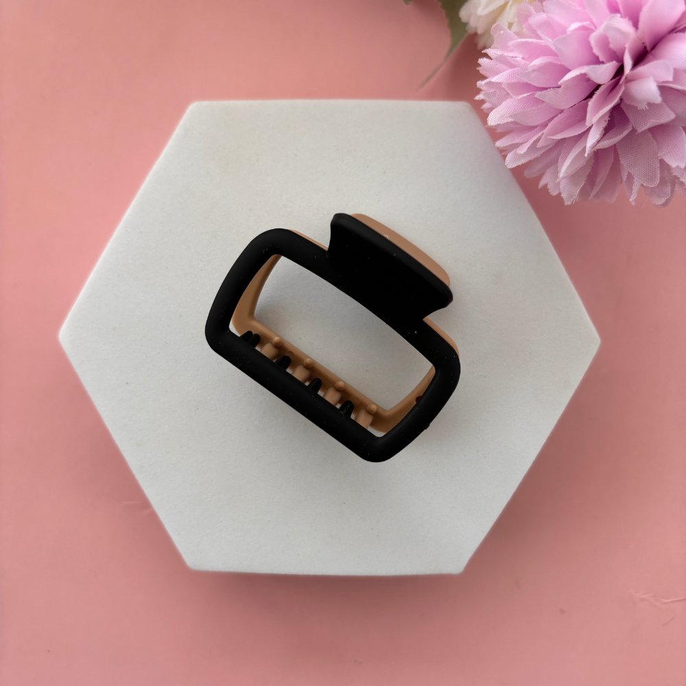 Dual Shade Medium Hair Clutcher for Women Small Hair Clutcher Clutcher ...